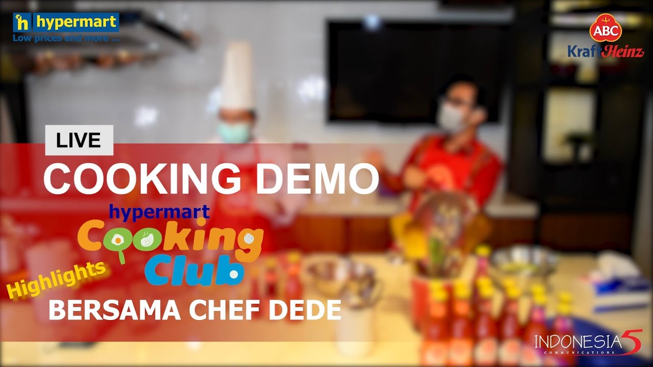 [LIVE COOKING DEMO BERSAMA CHEF DEDE EPS.3] - YouTube