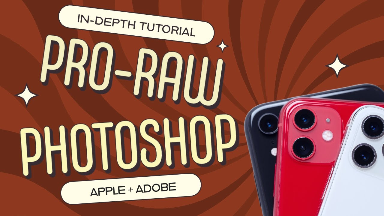 Mastering Apple ProRAW: Adobe Photoshop Editing Tutorial for Photographers - YouTube