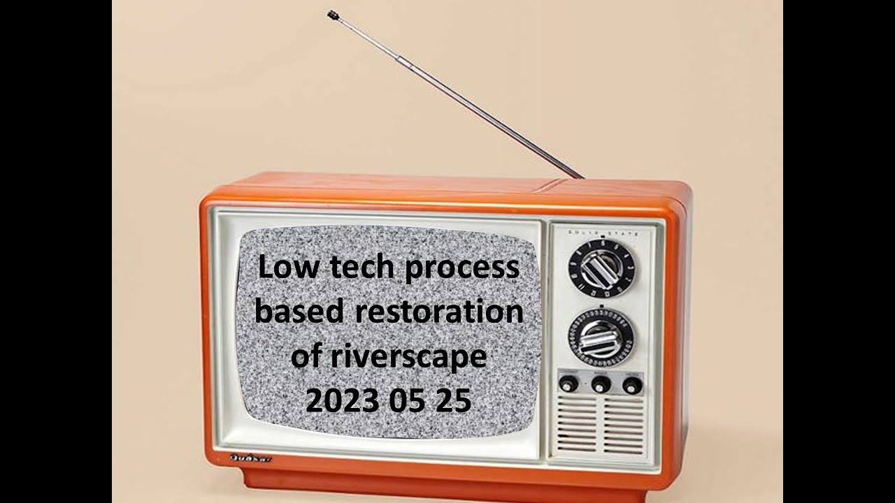 H20#10 Low-tech process based restoration of riverscapes - How to make ...