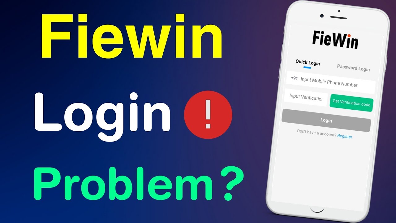 How to Fix Fiewin Login Problem | Fiewin Login Problem Solution ...