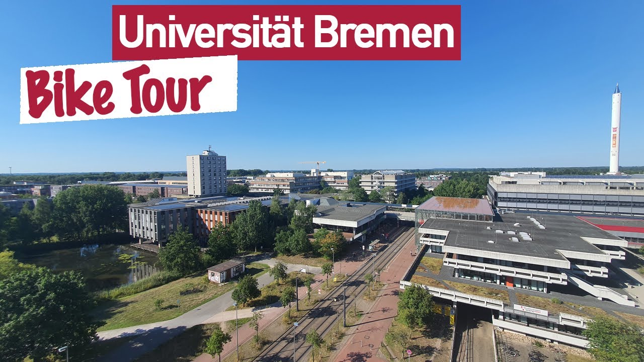 University of Bremen Campus Tour (Biking Through Universität Bremen ...