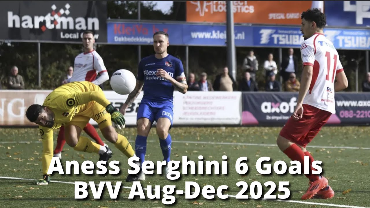 Aness Serghini 6 Goals BVV Aug-Dec 2025 @2ndDivision - YouTube