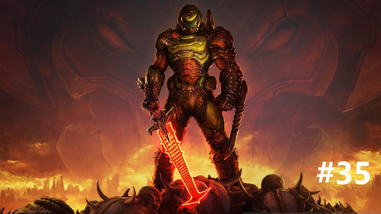 Khan Makyr Duel - DOOM Eternal Walkthrough Part 35 - YouTube