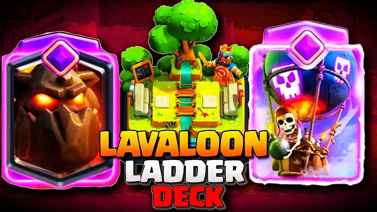 #1 CLASSIC LAVALOON Clash Royale Best Ladder Deck Arena 20 Best Clash ...
