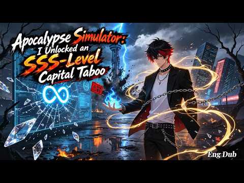 🔥NEW🔥【Apocalypse Simulator: I Unlocked an SSS-Level Capital Taboo】 #anime #englishdubbed