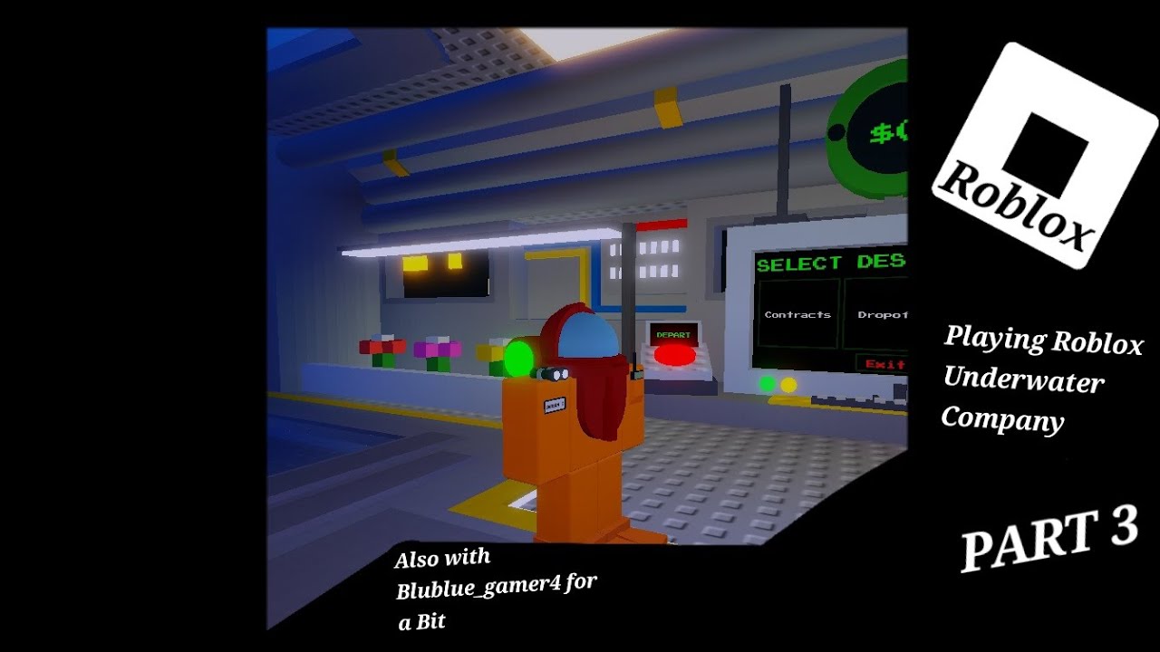 Playing Roblox Underwater Company PART 3! ( big server ) - YouTube