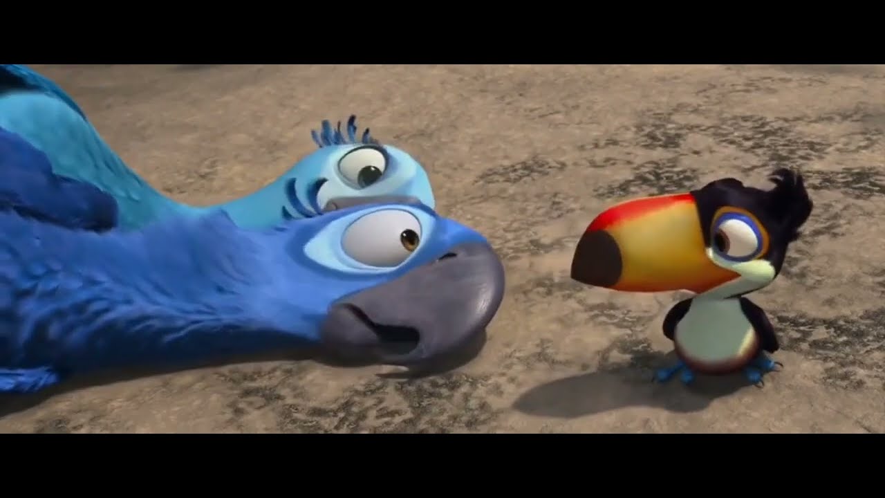 rio 2011 blu and jewel meet refael clip - YouTube