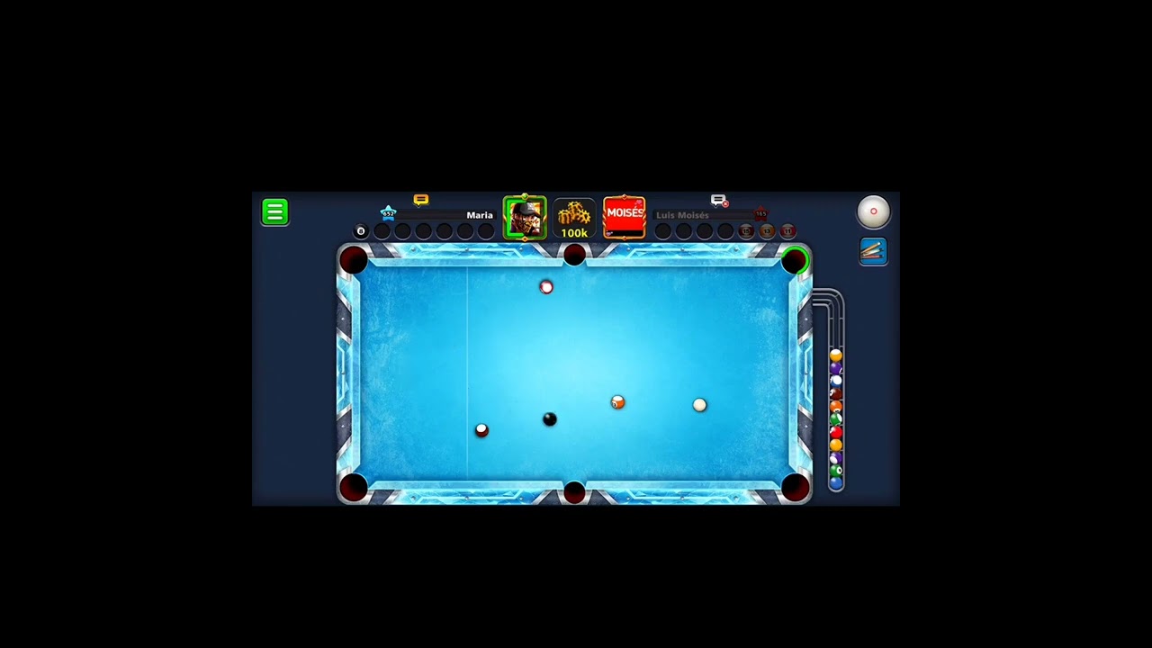 8 ball pool||Trick shot||Queen Maria style#shorts - YouTube