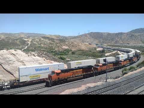 EB BNSF Z Train At Sullivan's Curve Ca! #bigbossrailfanner - YouTube