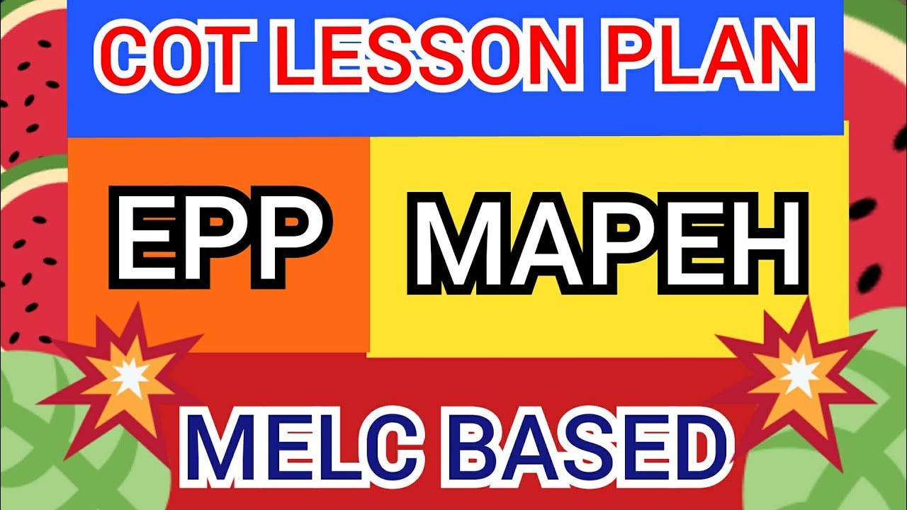 COT LESSON PLAN YouTube cot-lesson-plan-youtube
