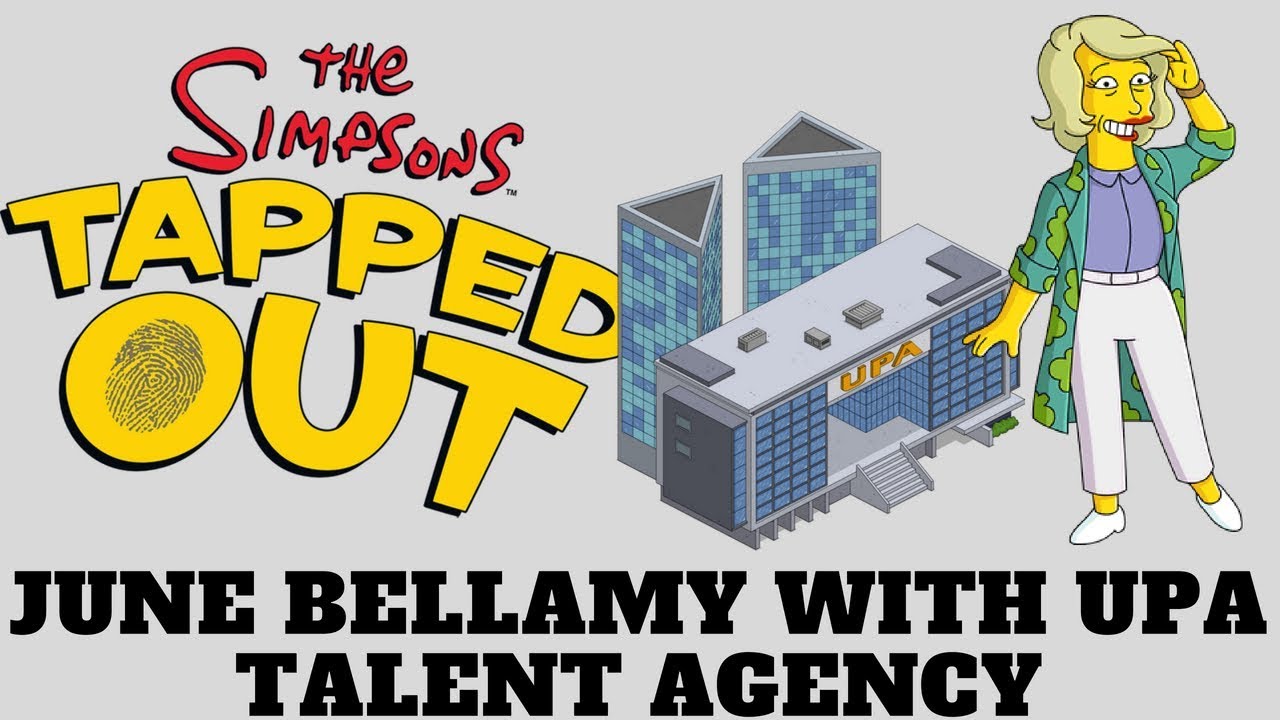 The Simpsons Tapped Out Premium Gameplay - June Bellamy with UPA Talent ...