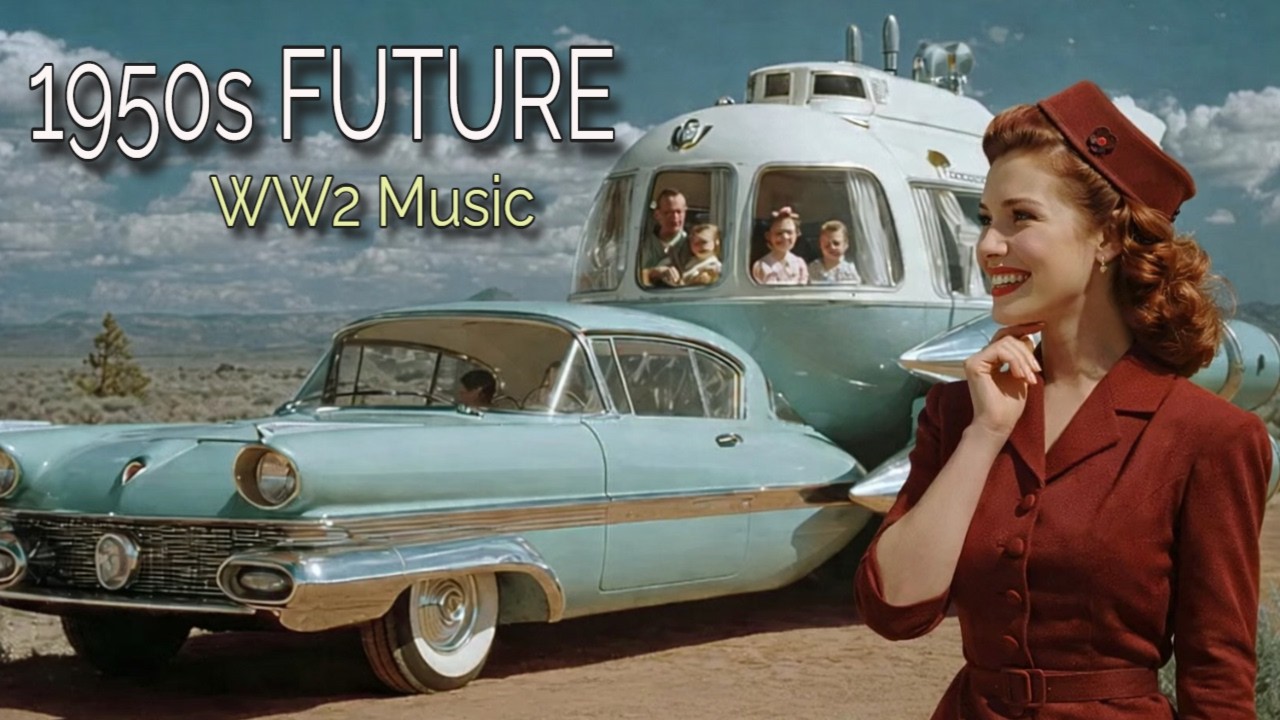 👉 FANTASTIC FUTURE VEHICLES OF THE 1950s | WW2 MUSIC - YouTube