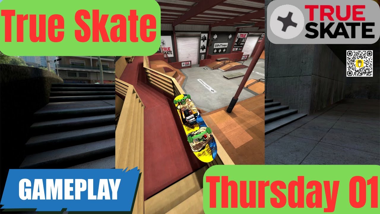 01 True Skate | Gameplay Thursday I 4K - YouTube