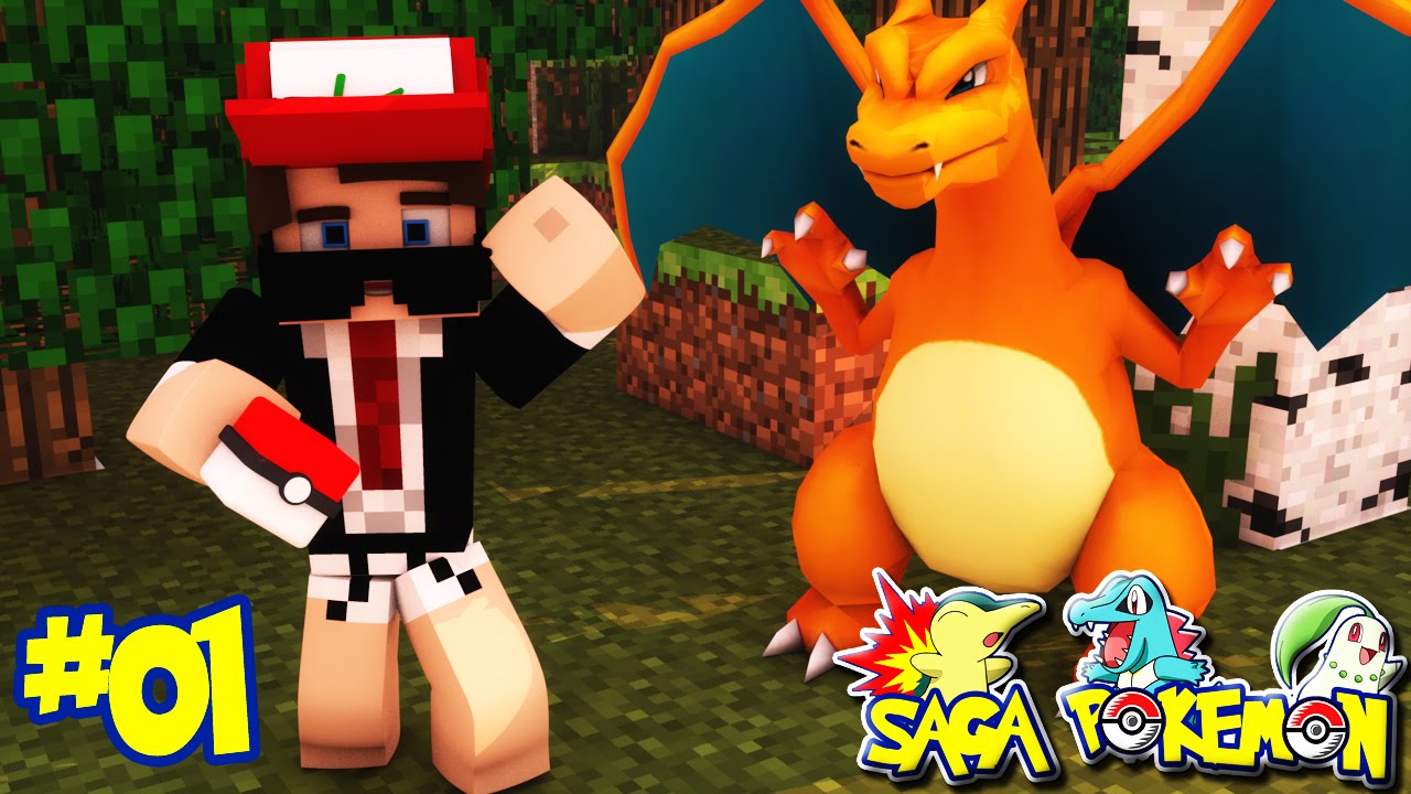 SAGA POKEMON #01 - A Aventura Vai Começar! (Minecraft Pixelmon) - YouTube