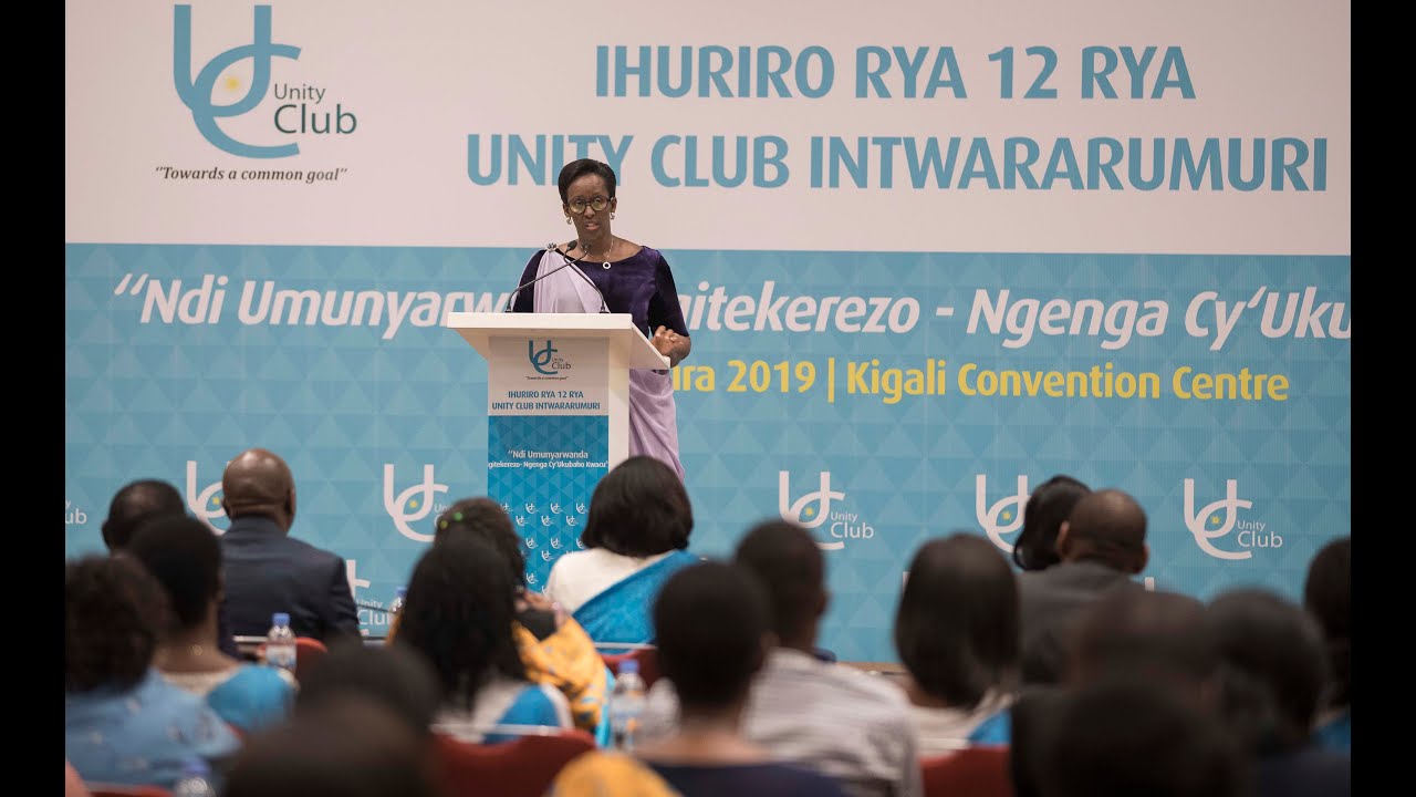 First Lady’s Remarks at the Unity Club Intwararumuri 12th Annual Forum ...