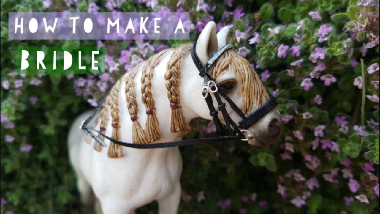 How To Make a Schleich Bridle! ||Daisy Stalls|| - YouTube