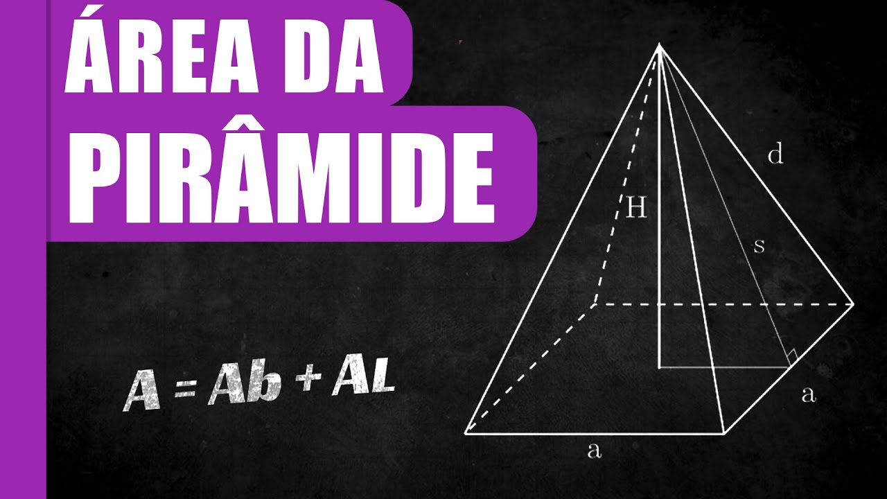🟣 Como calcular a área da base de uma pirâmide - YouTube
