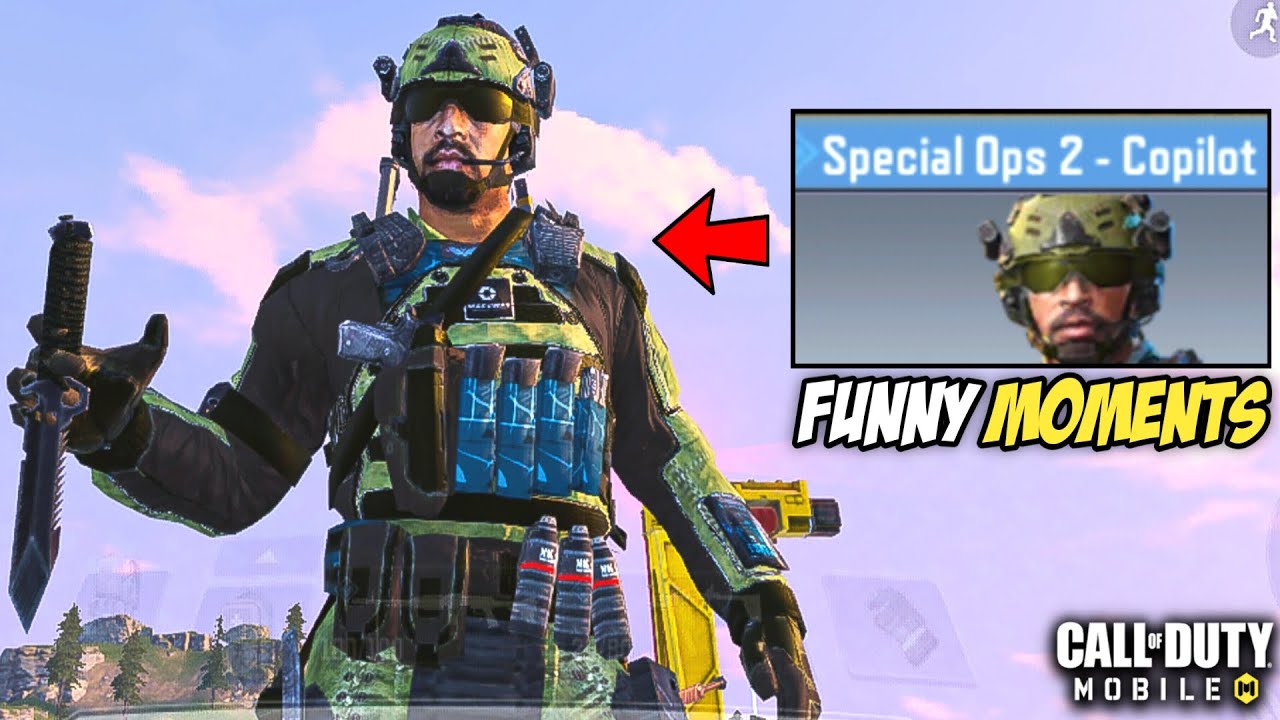 CALL OF DUTY MOBILE - SPECIAL OPS 2 COPILOT GAMEPLAY IN BATTLE ROYALE ...