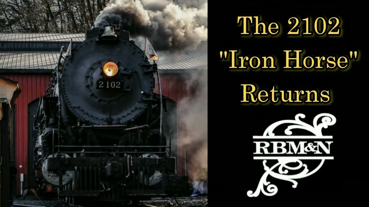 2102 Steam Train Revival: Reading Blue Mountain & Northern Railroad ...
