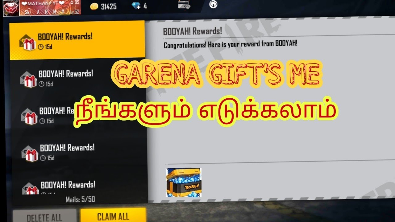 Garena Gifts Me 8000 Diamond Box Unexpected This #Whiterangeyt #Booyah ...