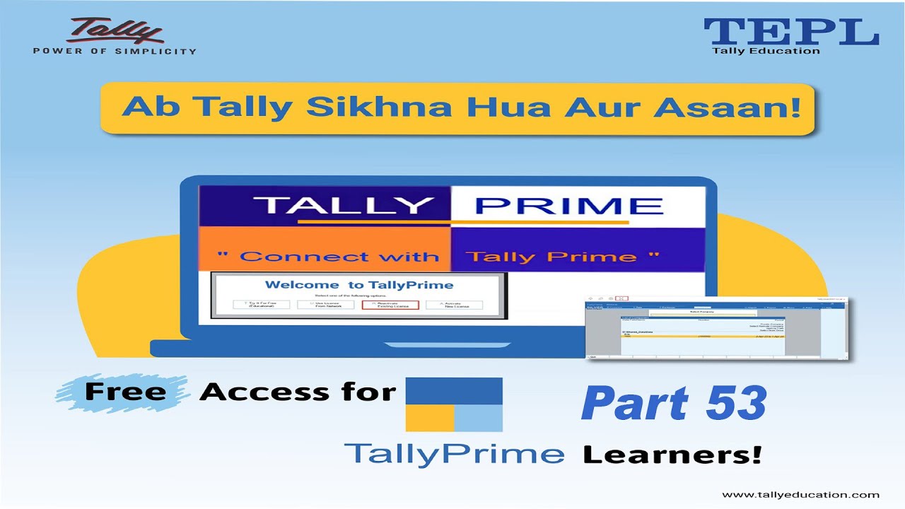 53 HOW TO CREATE QUOTATION IN TALLY PRIME - YouTube