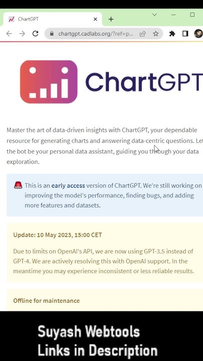 ChartGPT Cadlabs - YouTube