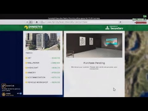 Purchasing The Hawick Celebrity Solutions Agency Office GTA Online The ...