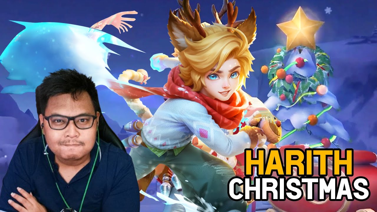 PUSH RANK Sambil REVIEW Skin HARITH CHRISTMAS !! - YouTube