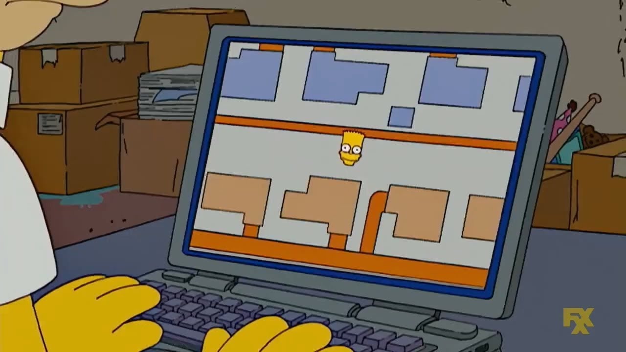 Homer and Marge secretly inserted a location tracking device on Bart's ...