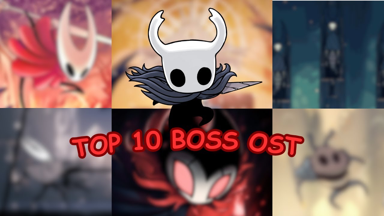 MY TOP 10 FAVORITE HOLLOW KNIGHT BOSS OST - YouTube