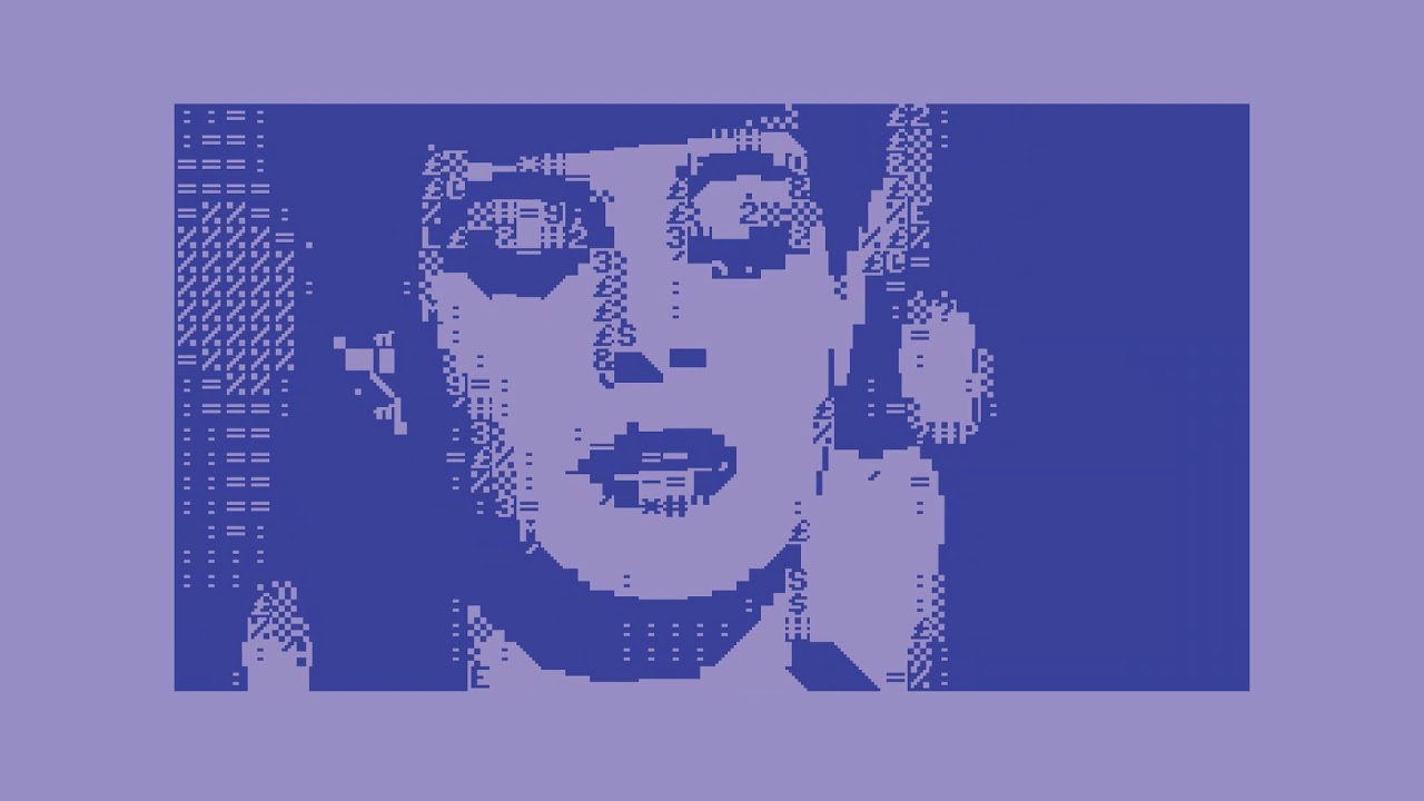 C64: Blade Runner - Rachael and Deckard - Commodore BASIC Blue PETSCII ...