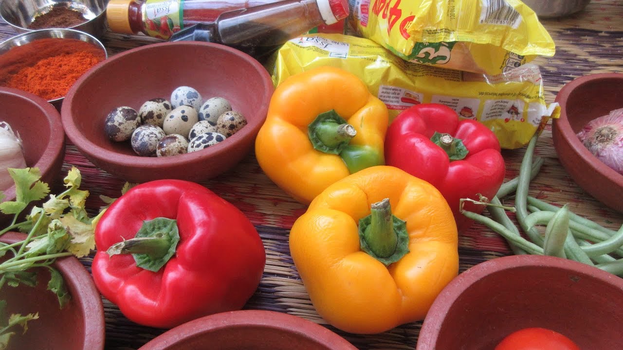 Village food Recipe /Cooking Rich Noodles - Village Style / Cooking By ...