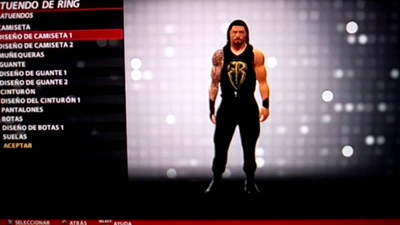 WWE 2K16 Superstar Threads | Roman Reigns - YouTube