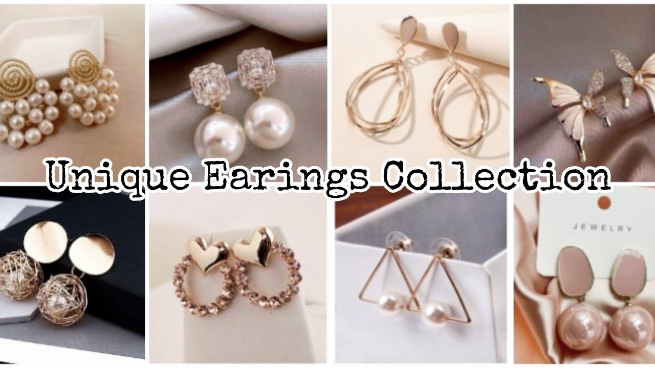 Unique Earings Collection || Beautiful earings New design - YouTube