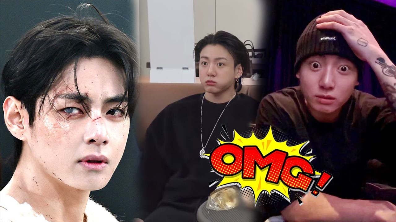 BTS NEWS TODAY! Jungkook Shocked Seeing a Scar on Taehyung’s Face ...
