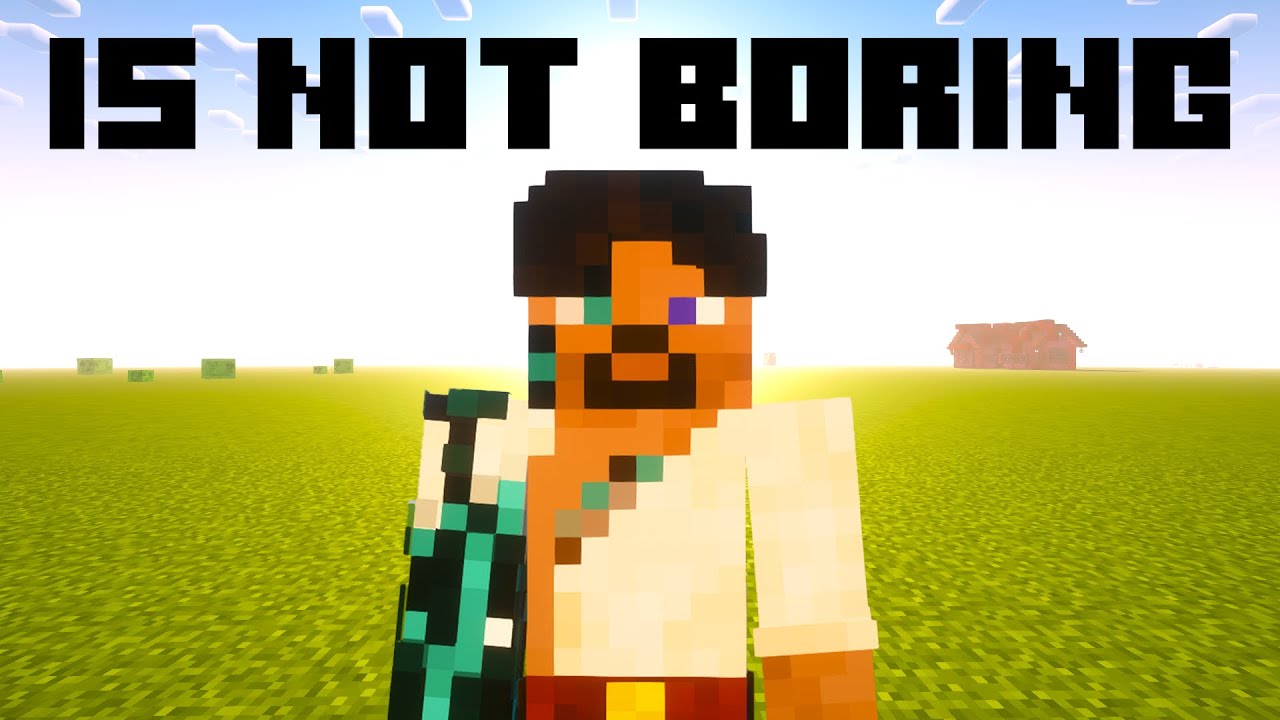 minecraft is not boring - YouTube