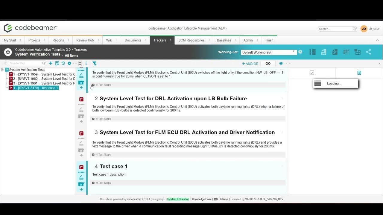 Codebeamer for Beginners Tutorial – Add Test Case - YouTube