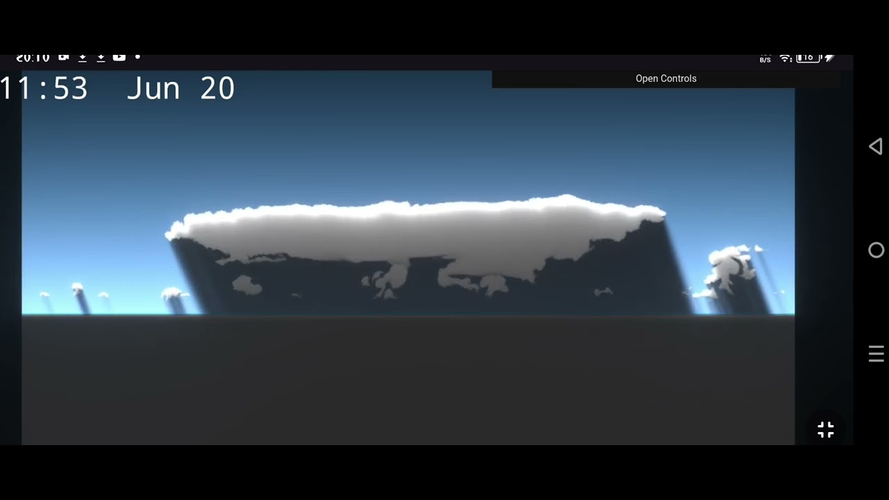 (weather sandbox) timelapse mobile - YouTube