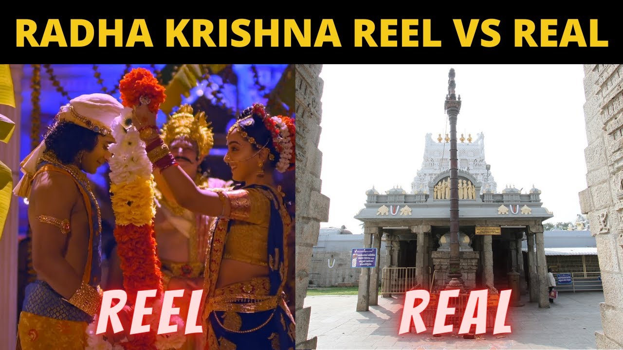 RADHA KRISHNA REEL REAL || PLACES OF RADHA KRISHNA || PART-1 || BY ...