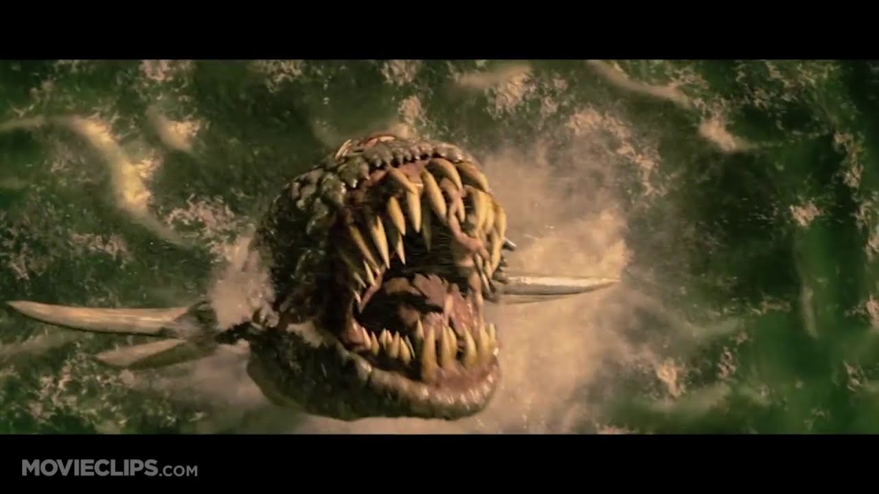 Beowulf Slaying Sea Monsters Scene with "Epic" Metal - YouTube