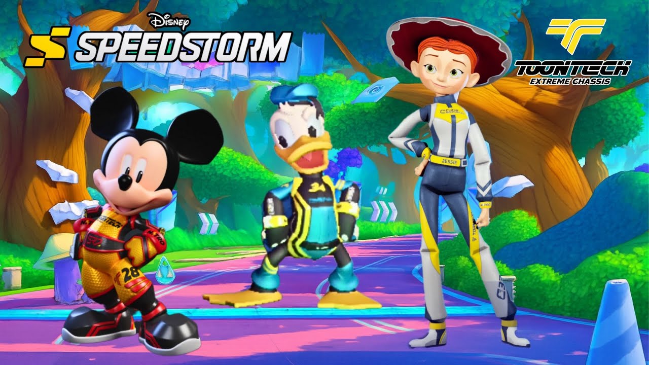 TOONTECH EXTREME CHASSIS – Cartoon Drive! | Disney Speedstorm - YouTube