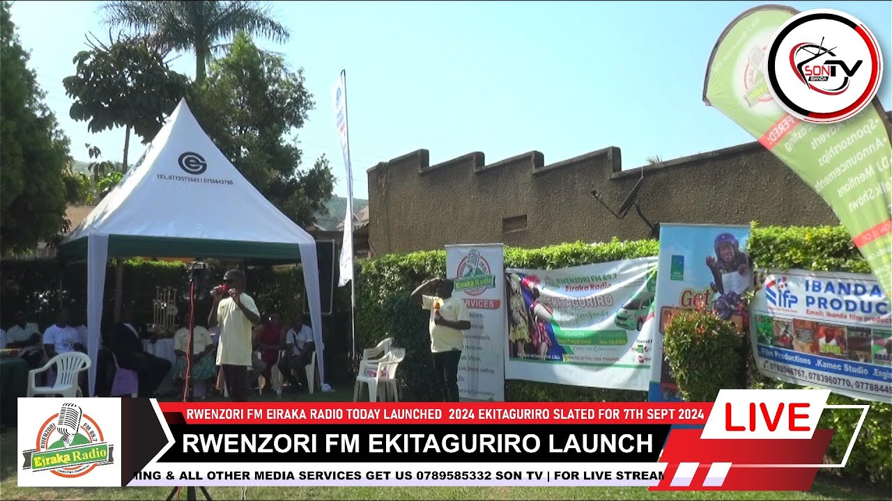 🔴RWENZORI FM EIRAKA RADIO EKITAGURIRO LAUNCH 2024 | part 2 - YouTube