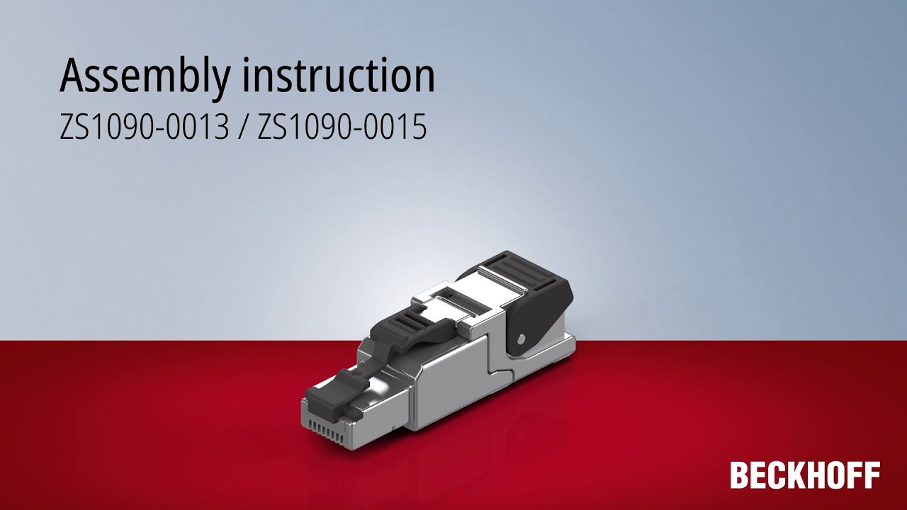 Tutorial: Assembly instruction ZS1090-0013 / ZS1090-0015 - YouTube