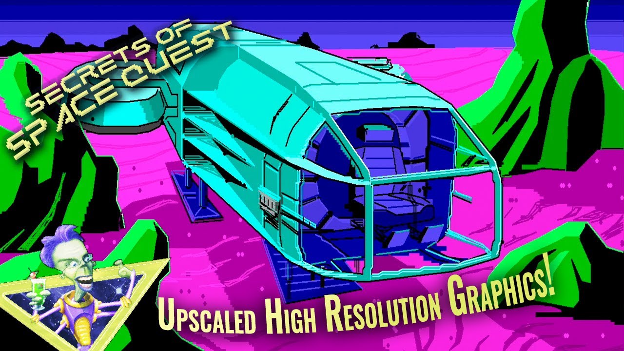 Space Quest games with UPSCALED GRAPHICS? - YouTube