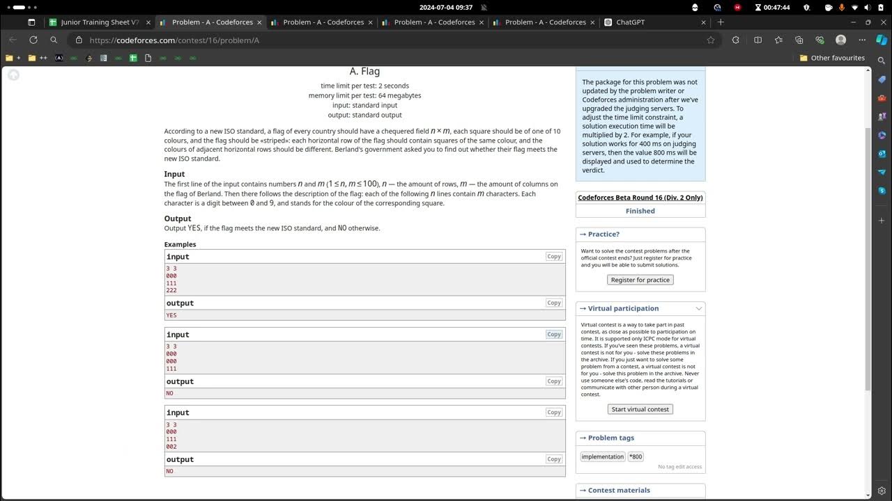 STUDY WITH ME - LEARNING HOW TO PROGRAM - CODEFORCES - COMPETITIVE PROGRAMMING - 1 HOUR LONG ...