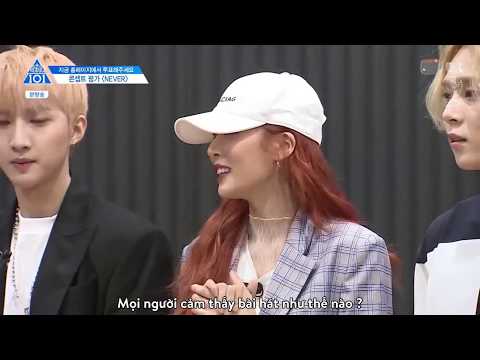 [VIETSUB CUT] P101 S2 - Team NEVER Practice Cut