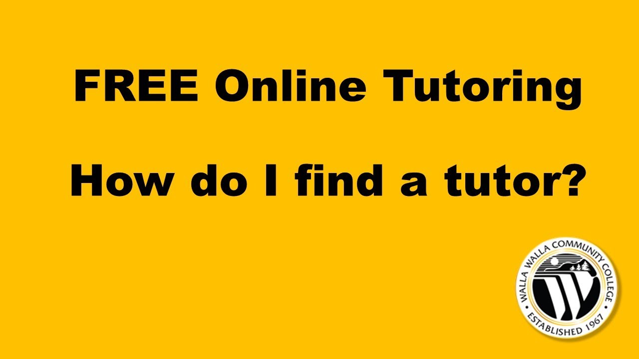 Online Tutoring How To Find A Tutor YouTube Online Tutoring How To Find A Tutor YouTube