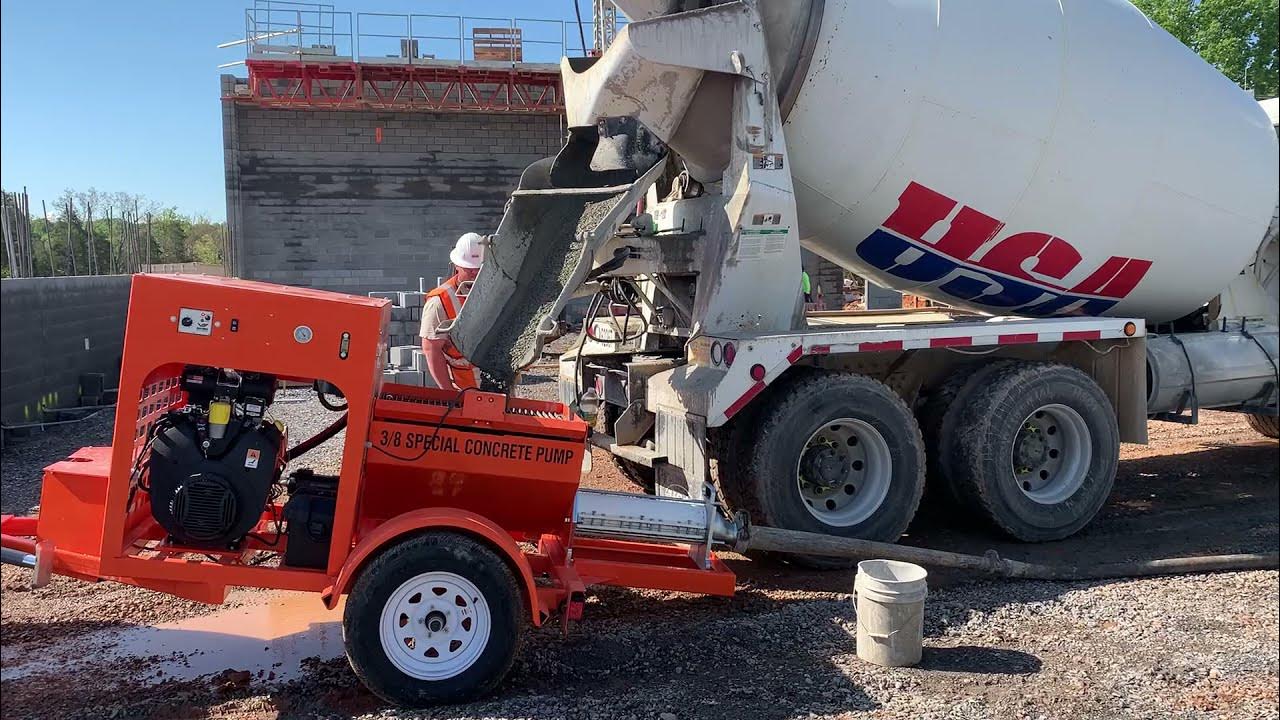 WOW!!! Creative Masonry CMU Block Fill | Ventures Equipment - YouTube