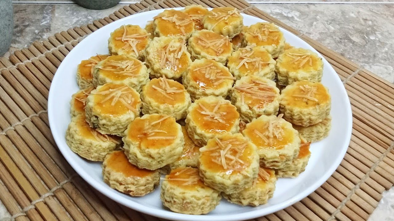 RESEP GARLIC CHEESE COOKIES | IDE ISIAN TOPLES LEBARAN - YouTube
