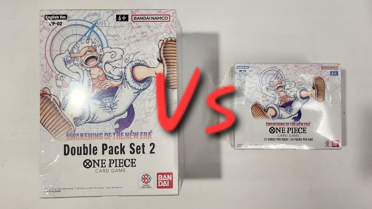 OP05 Double Pack vs Booster box. Which is better for value? - YouTube